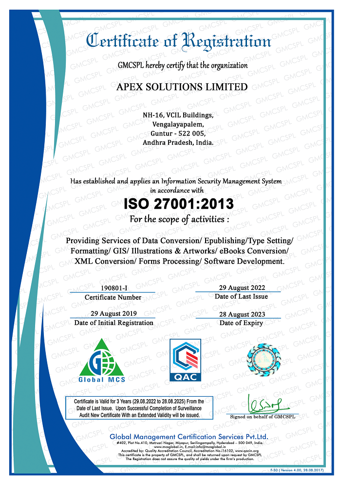 About Our Company - Apex Solutions LTD